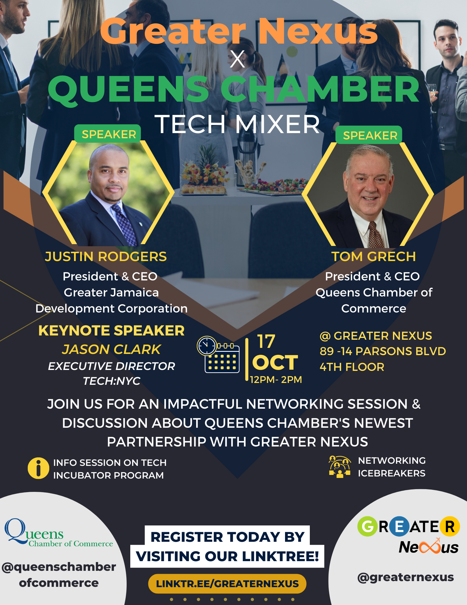 GREATER NEXUS & QUEENS CHAMBER MIXER | Queens Chamber of Commerce